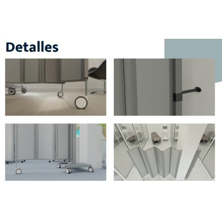 Biombos plegables HOSPITALES / CLINICAS