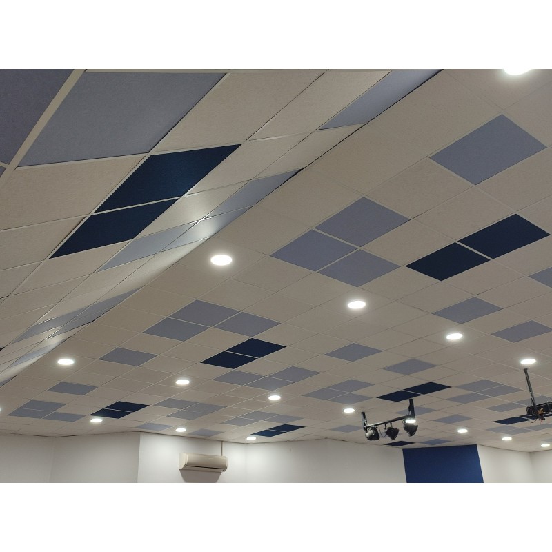 Placas FONOABSORVENTES para techo.